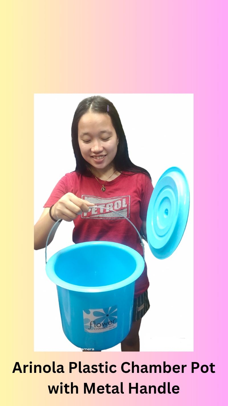 Mommy's Best Helper: Arinola Plastic Chamber Pot with Metal Handle for ...
