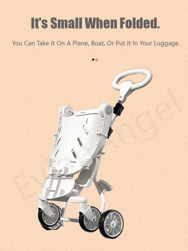 Flybb Baby Toddler Stroller High View Stroller Two Way Stroller Bike Lightweight Foldable ...