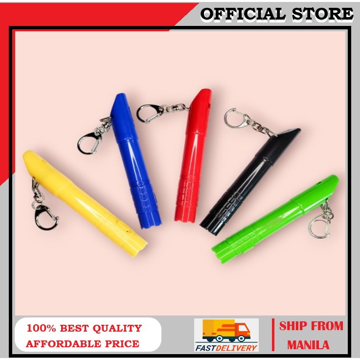CXL2 3 in 1 Emergency Whistle Flashlight Pen with Keychain Holiday ...