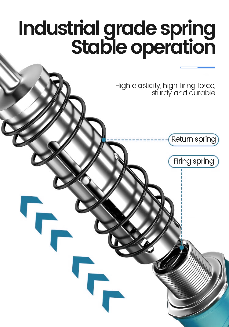 Kuwo Nail gun Free gift of 120 nails Manual Steel Nails Gun For ...