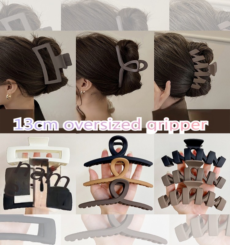 Plush Hair Claw Clips Set for Women Hairpins Hair Tie Stretch Rubber ...