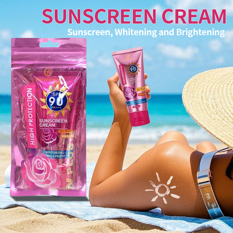 Buy1 Take 2 VELLSAR The sunscreen cream UV plus high protection skintone cream SPF 90 PA ...
