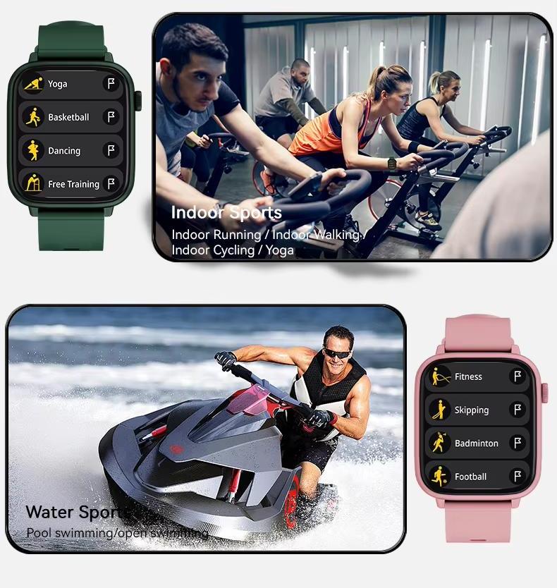 X12 Smart watch Men Women IP67 Waterproof Bluetooth call sports mode 1. ...