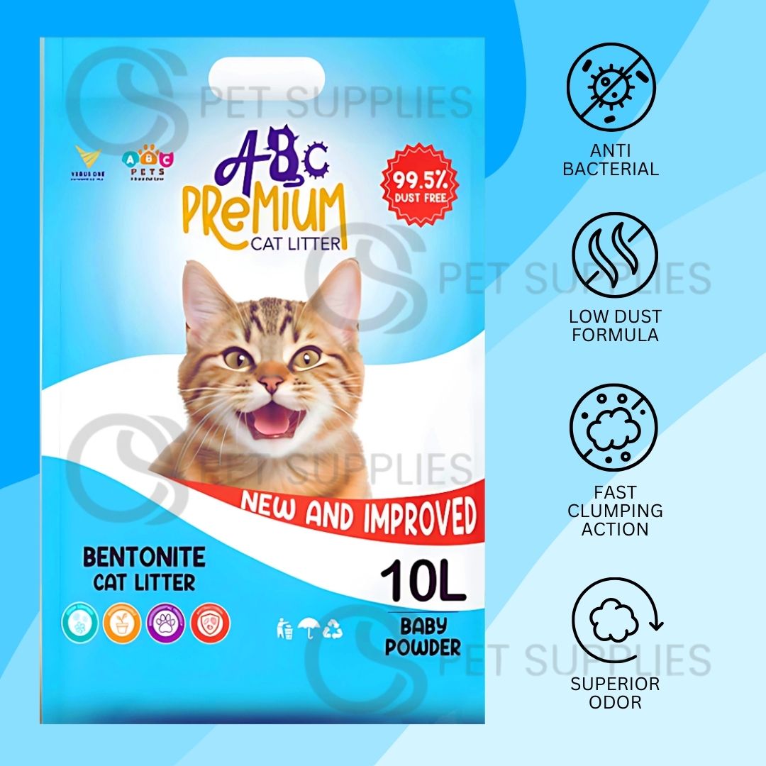 BOB-10L ABC Bentonite Cat Litter super clamping and quick deodorization ...