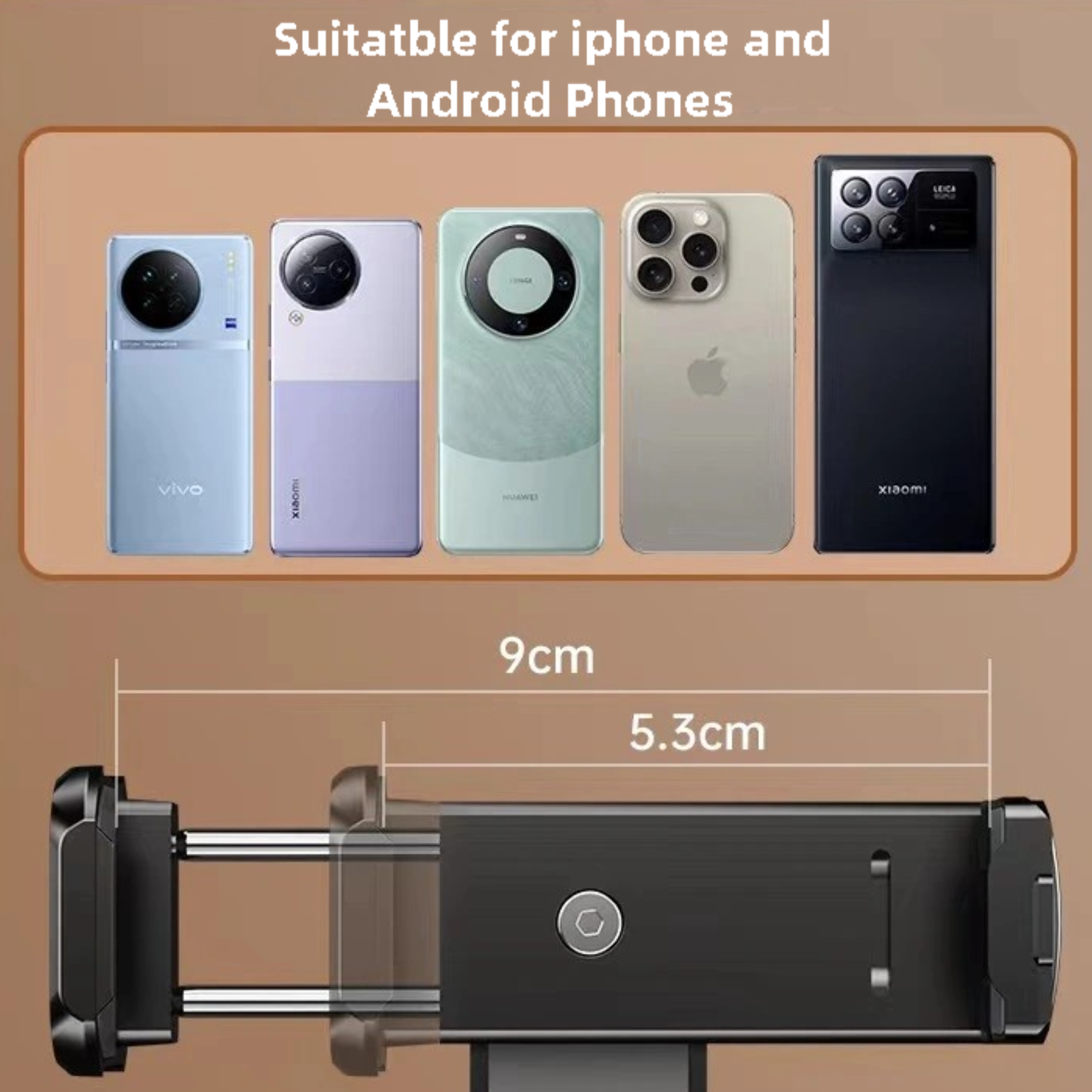 Portable Compact Universal Travel Mini Phone Holder Desktop Phone Stand ...