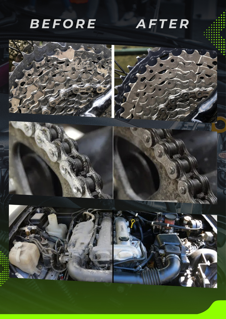 Extreme Degreaser 500ml with FREE 3pcs. Brush & Sticker for Engine ...