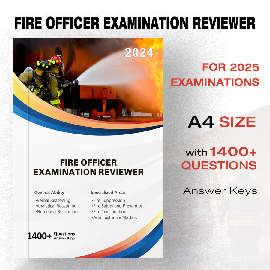 Fire Officer Exam Reviewer 2025 – BFP Qualifying Exam Reviewer (2024 ...