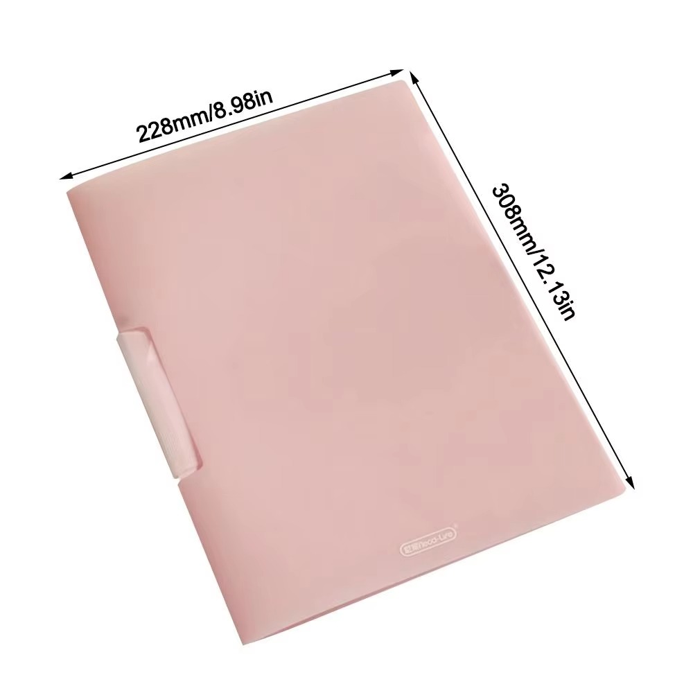 Durable PP Plastic Side Open Buckles A4 Clipboard Loose Leaf Business ...