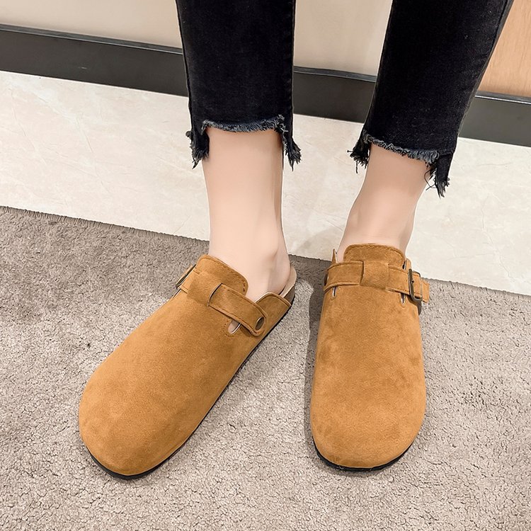 Korean Fashion Summer Cork Sole Couple Thick Bottom clogs Slippers for ...