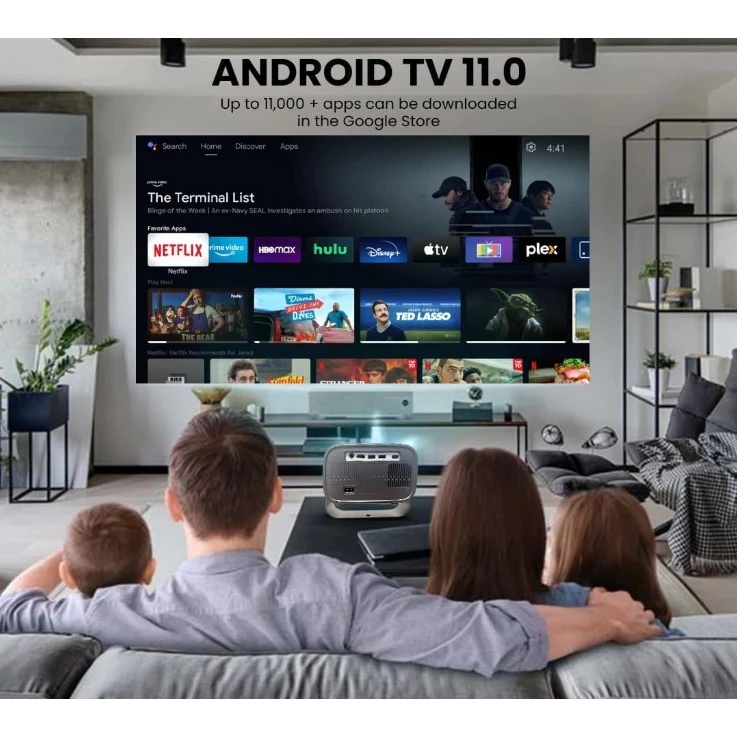 A10 Pro Portable Projector | 1080P LED WiFi Bluetooth Murang Pang Movie ...