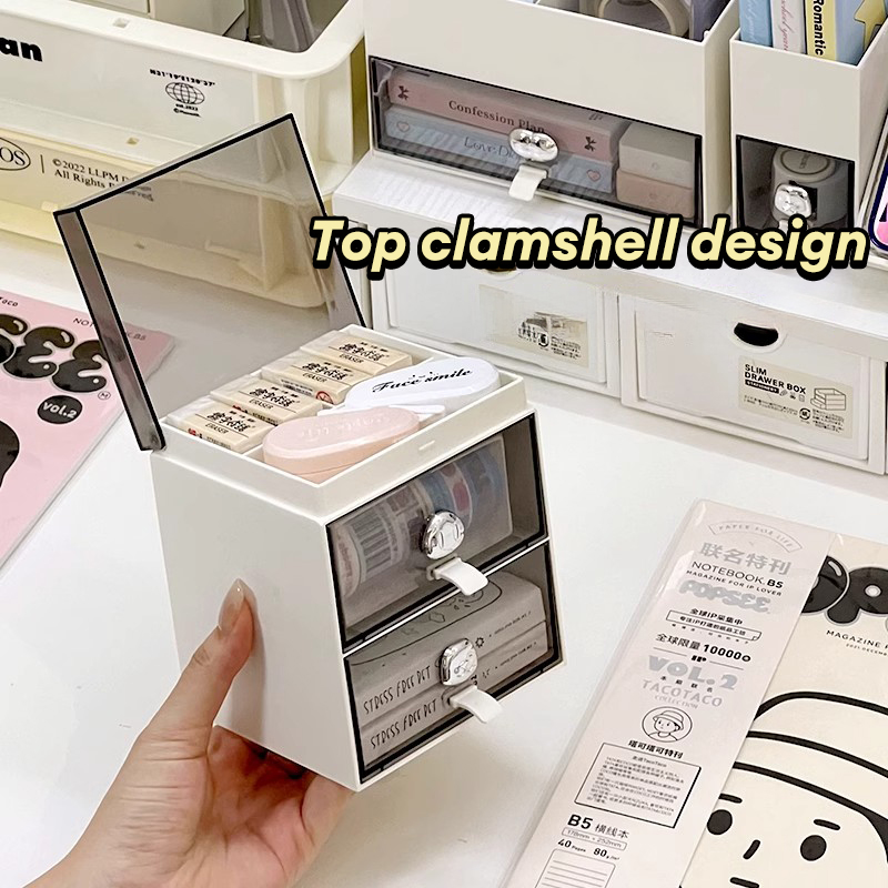 MUJU Stationary Storage Organizer Desktop Storage Desk Organizer With ...