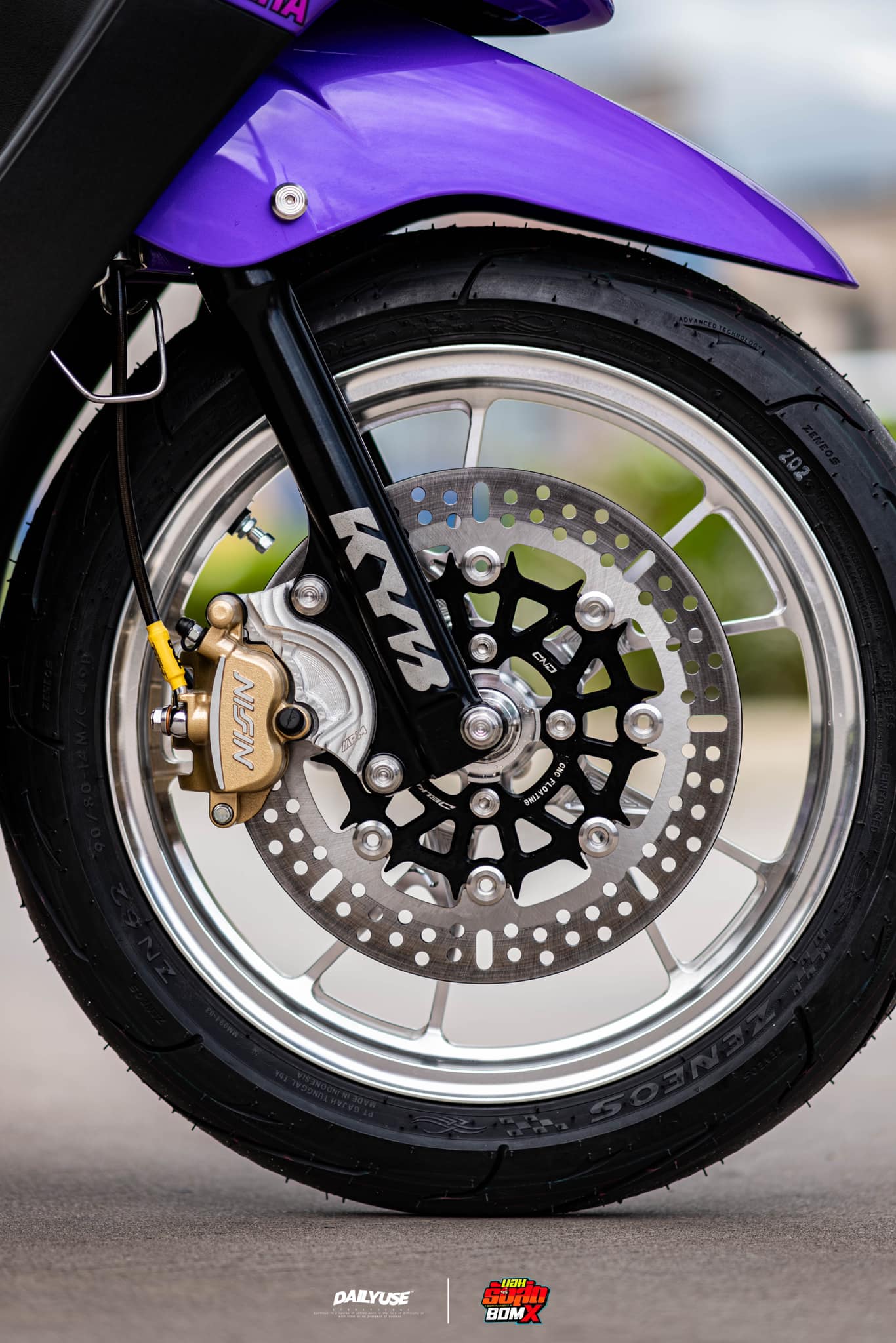 Bom Rangsit 1YC G-Racing Motorcycle Parts CNC Mags For CLICK 125/150 ...