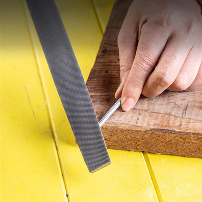 Steel File Round/ Triangle/ Semicircle/ Flat 8" 12" Woodworking Rasp ...