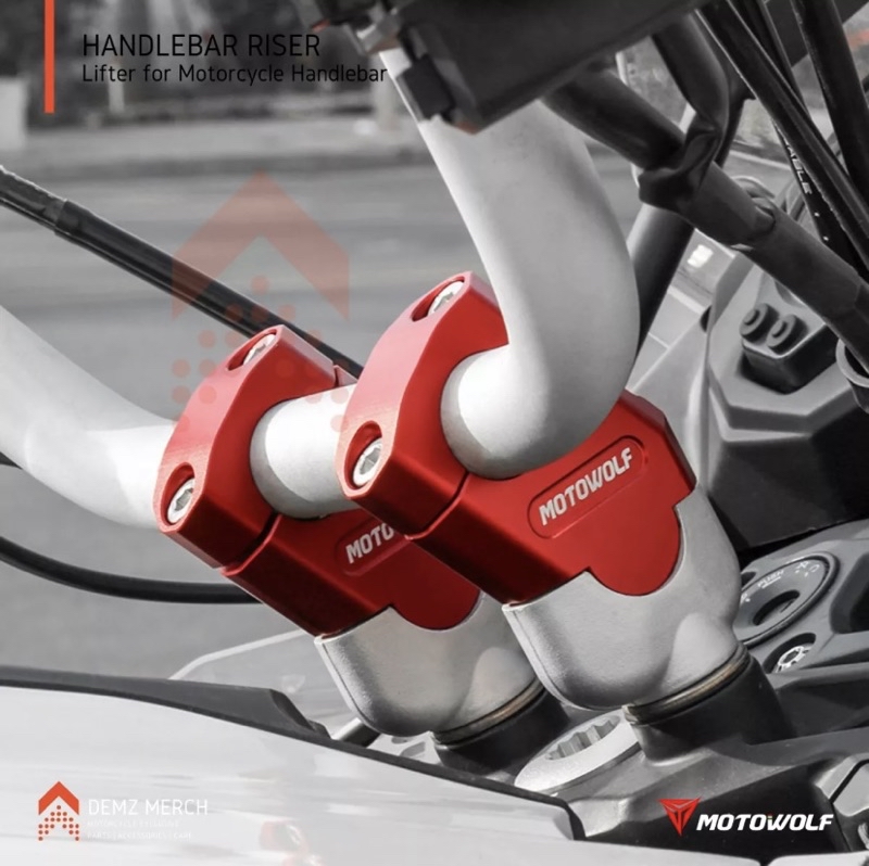 motowolf riser handlebar for honda adv 150/160 & bristol adx 28MM & for ...
