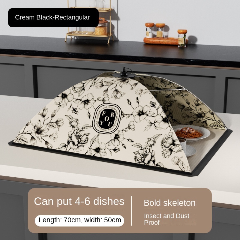 Kitchen Collapsible Pop Up Lace Food Cover Dome Tent Dish Cover ...