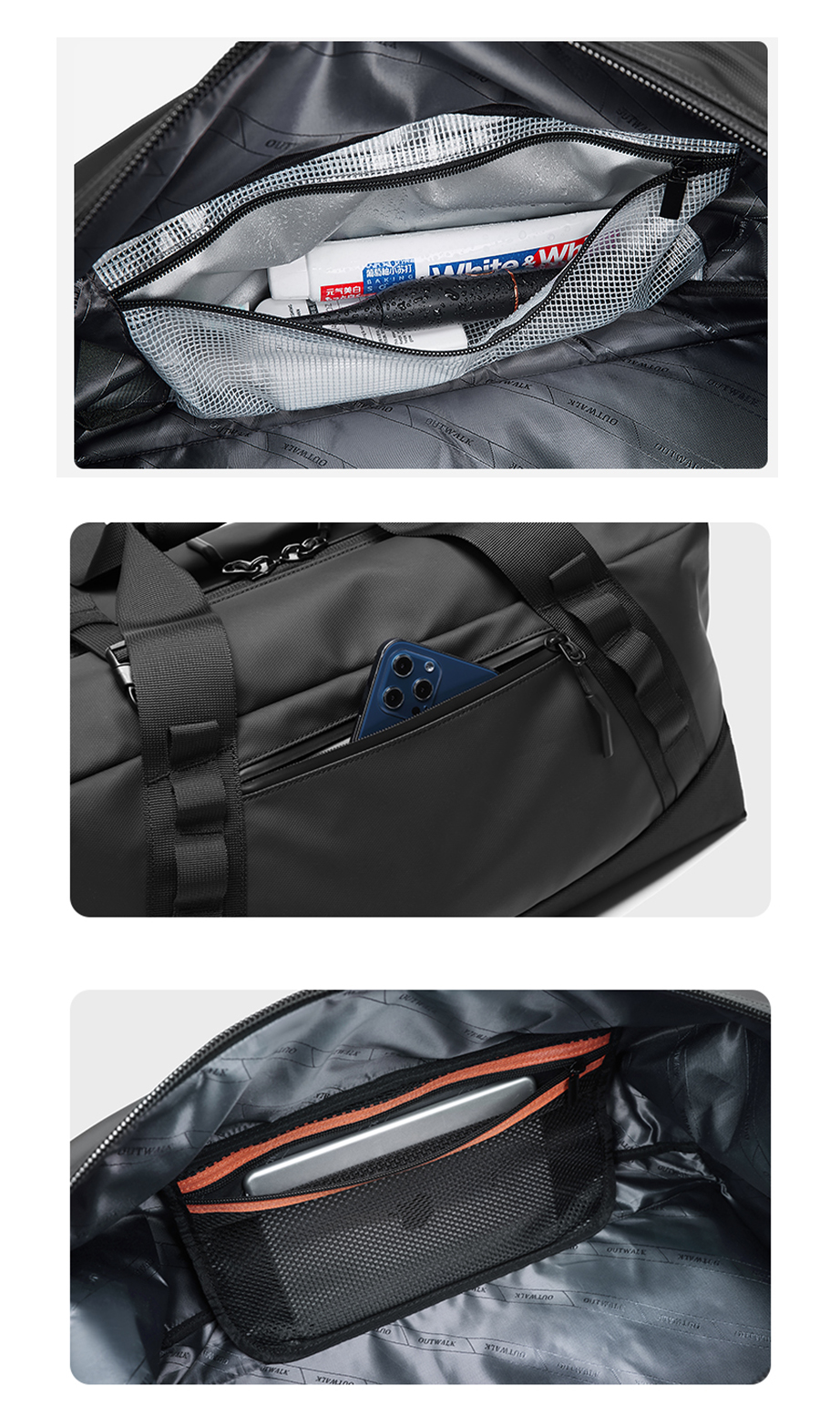 SEA CHOICE Backpack Waterproof Bag Large Capacity Backpack Durable ...