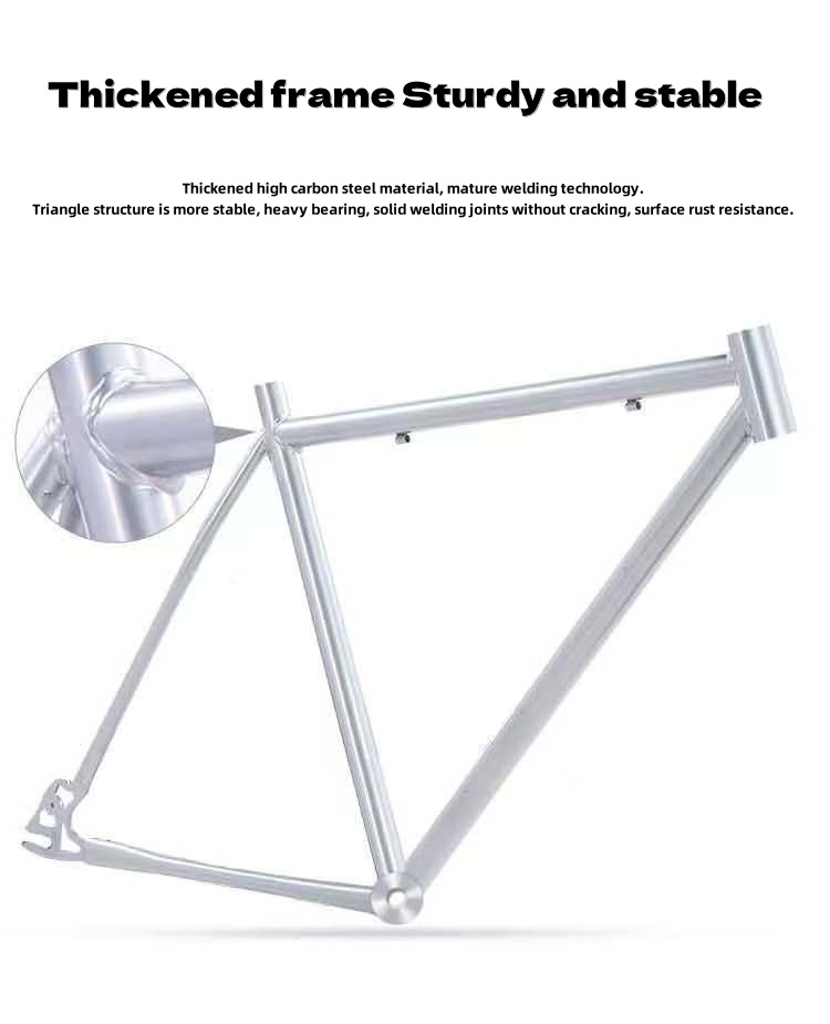 LUANDA Fixie Bike Fixed Bike Road Bike Adult Bike 700CC 7-Speeds Alloy ...