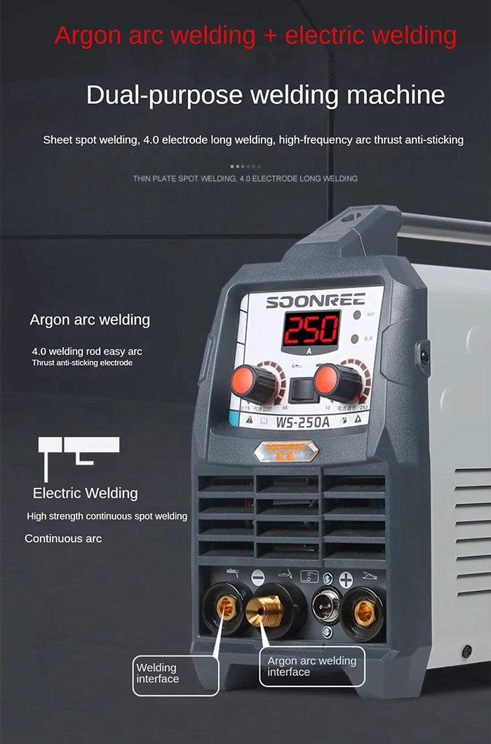 REAIM TIG Welding Machine Inverter TIG-400 2 In 1 MMA Portable Welding ...