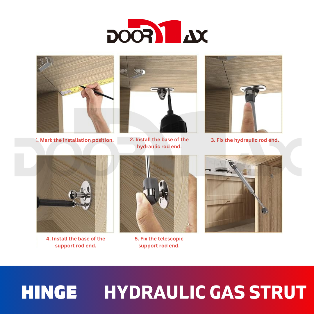 DOORMAX Hydraulic Gas Strut 60N SOLD PER PC | Shopee Philippines