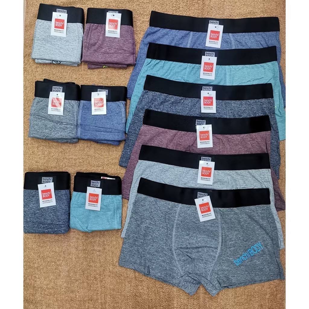12 Pcs Bench Body Boxer Brief cotton spandex fabric High quality men's ...
