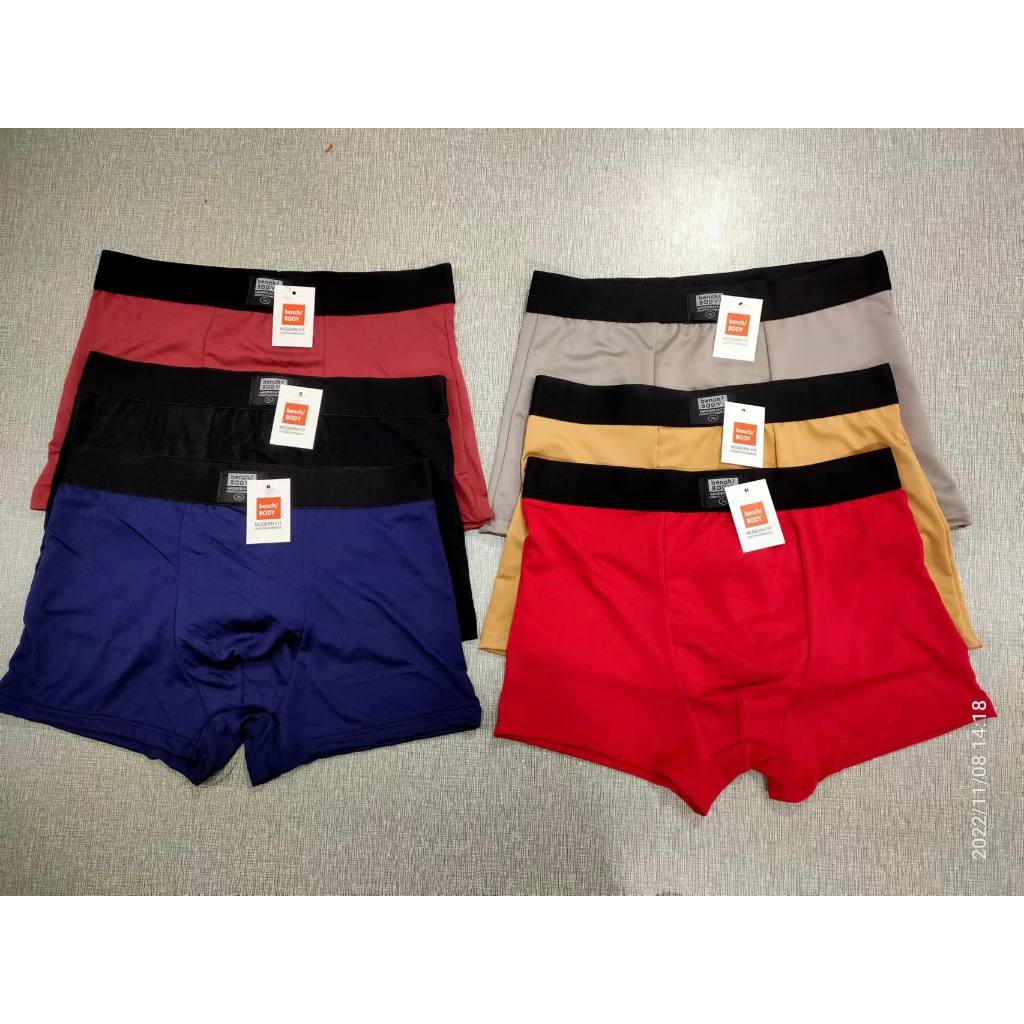 12 Pcs Bench Body Boxer Brief cotton spandex fabric High quality men's ...