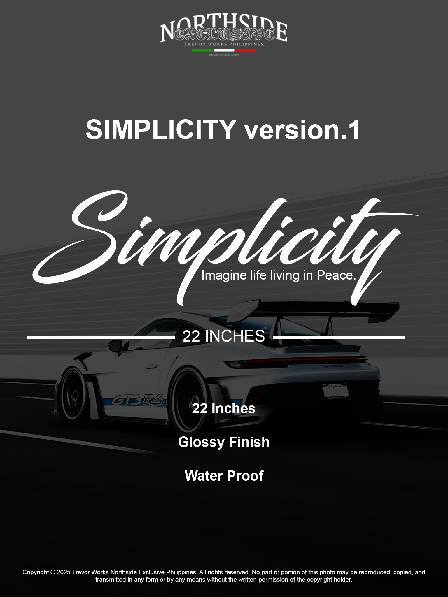 Simplicity Sticker Decals for Windshield | Shopee Philippines