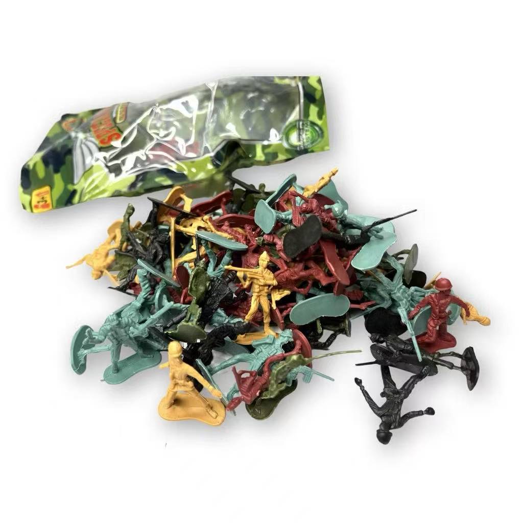 J King #98g World War II Soldier Model Army Fighting Plastic KidsToys ...