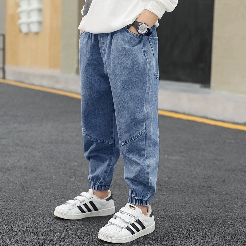 Cargo Maong Pants for Kids Girls with 6 Pockets Baggy Wide Leg Jeans ...