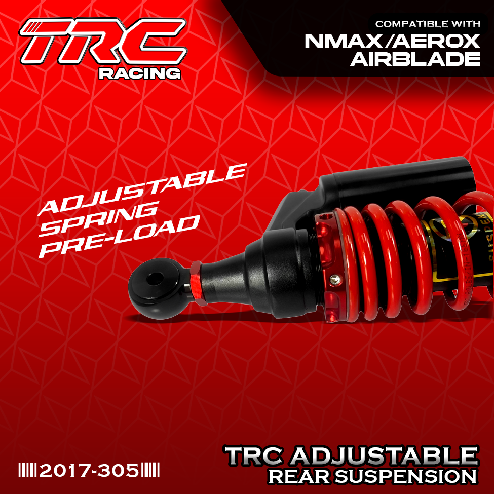 TRC Racing NG-SERIES FULLY ADJUSTABLE 305MM REAR SHOCK SUSPENSION FOR ...