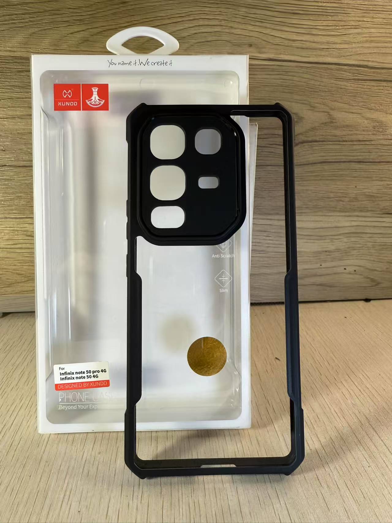 INFINIX NOTE 50 PRO PLUS 5G 4G / NOTE 50 4G Case ORIGINAL XUNDD Beatle Series Shockproof Case ...