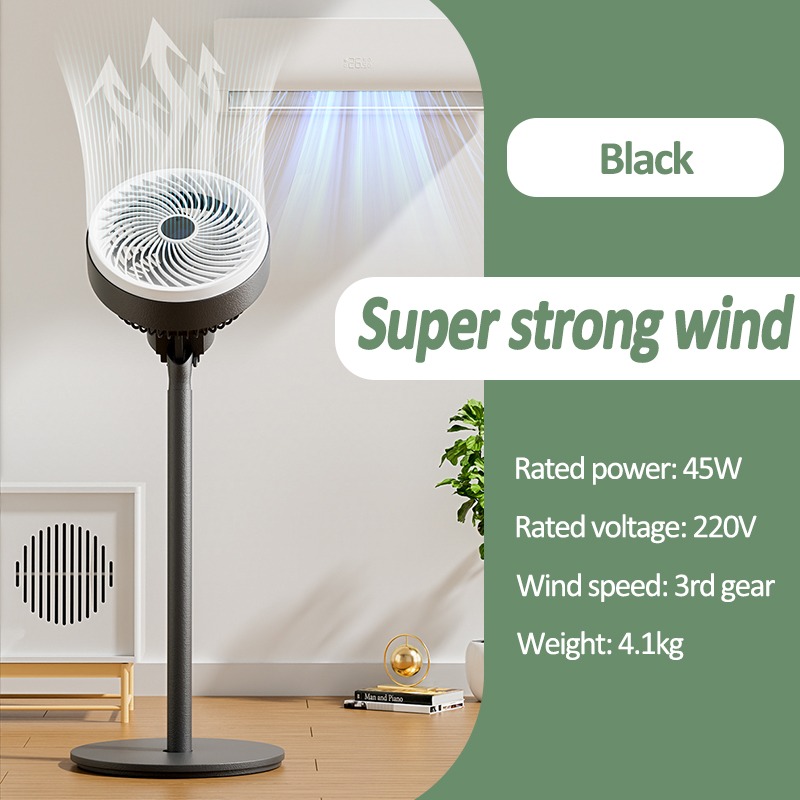 Midea air circulation fan with 3-speed adjustable strong wind and 5 ...