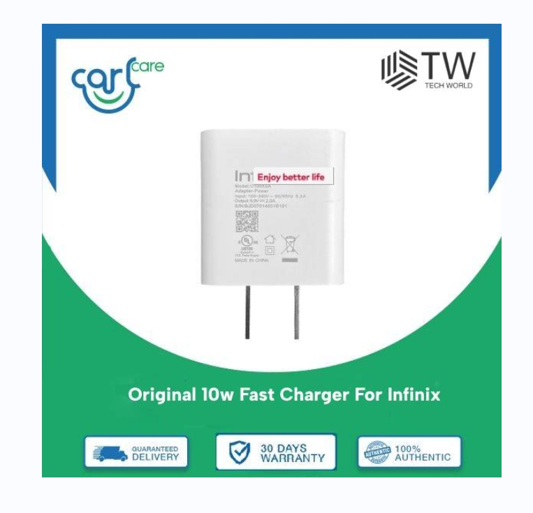 10w Android Fast Charger Adapter For Infinix | Shopee Philippines