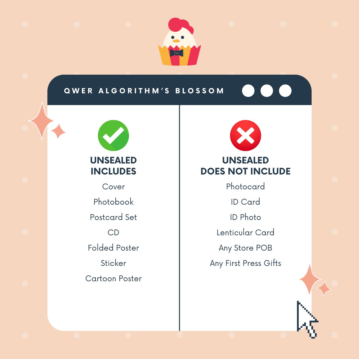 QWER Algorithm's Blossom Official Album (Sealed & Unsealed) | Shopee Philippines