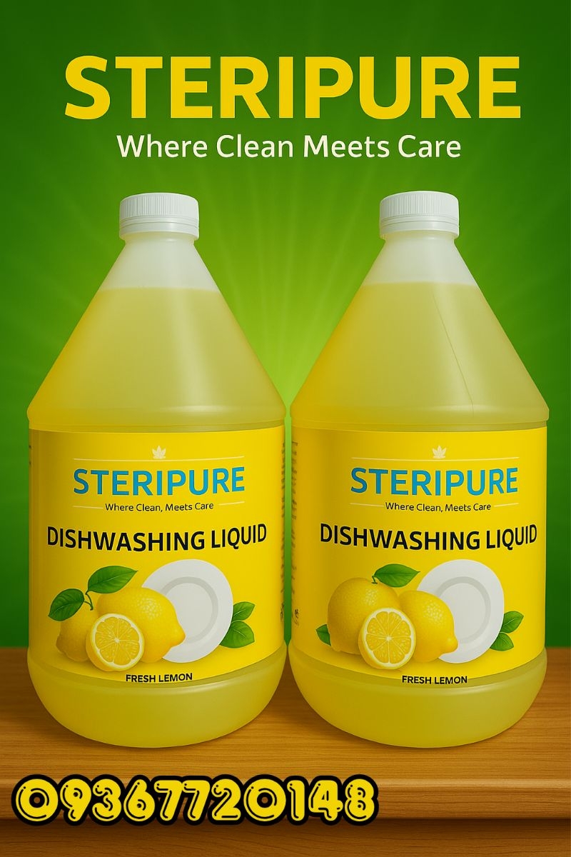 STERIPURE DISHWASHING LIQUID GALLON | Shopee Philippines