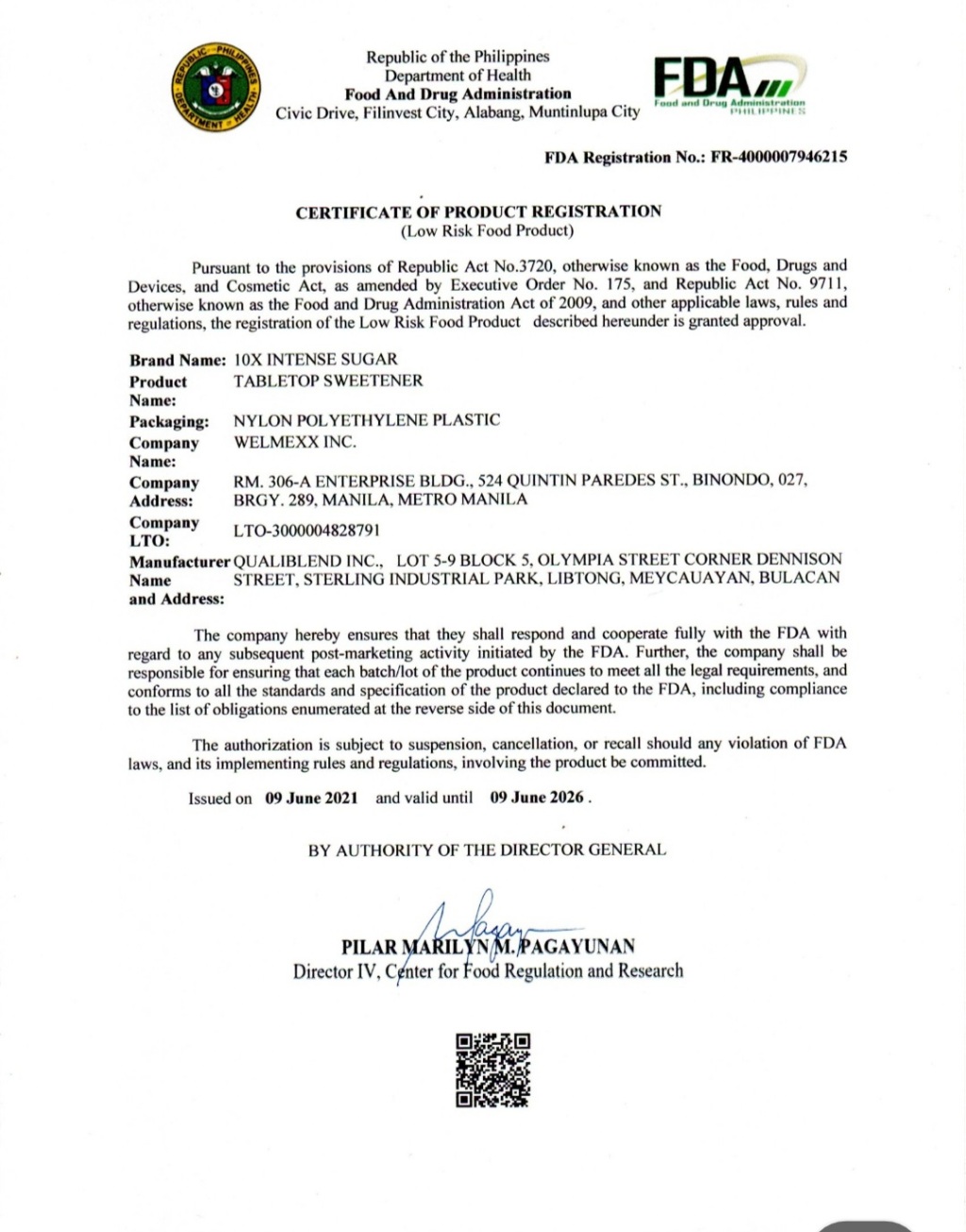 1 Box of 100pcs Intense Sugar 10x Sweetener 200g | Shopee Philippines