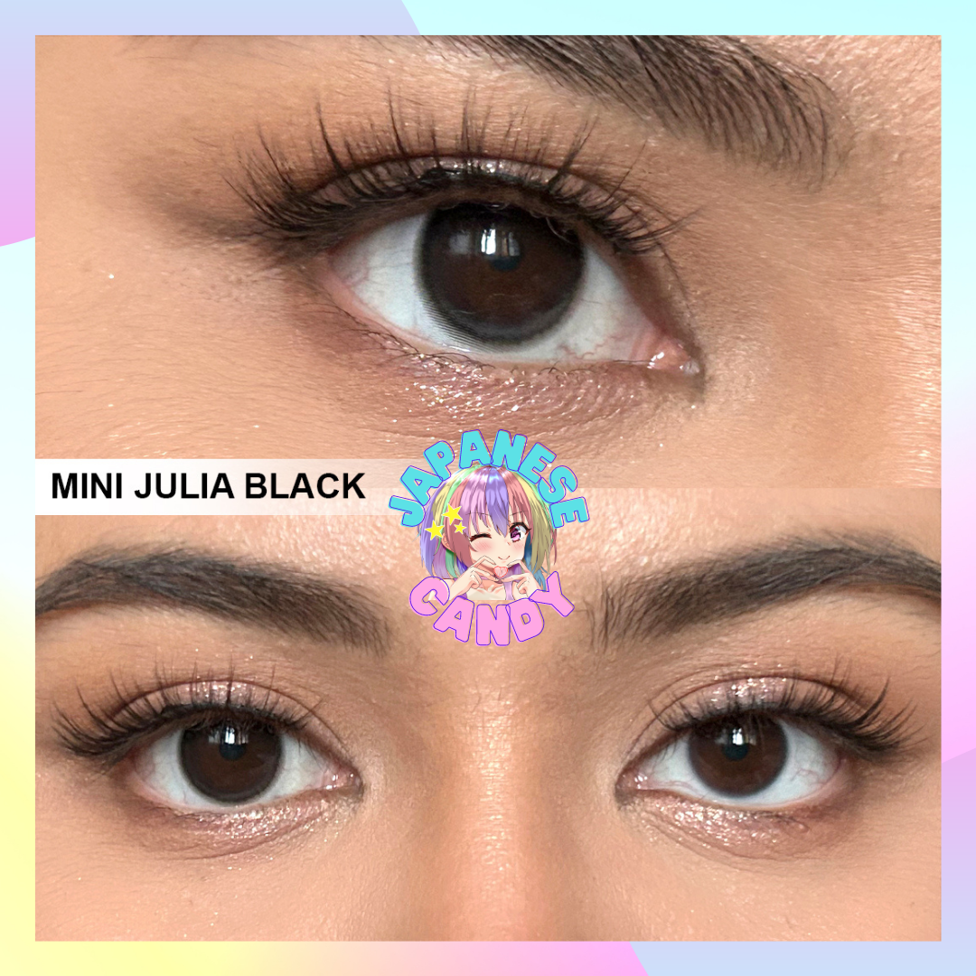JAPCANDYPH Mini Julia Black Kitty Kawaii 6 Months Contact Lens | Graded ...