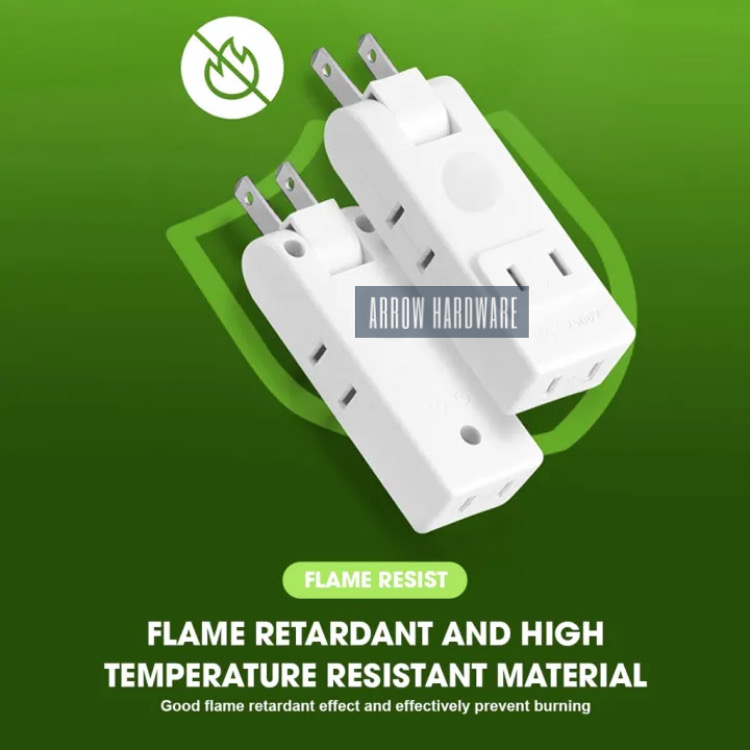 Extension Adaptor Socket Outlet Power Adapter Ultra Thin 4 Gang ...
