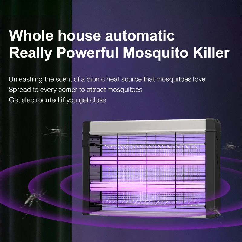 Mosquito Killer Lamp Sensor Lamp LED Insects Killer UV Light Electric ...