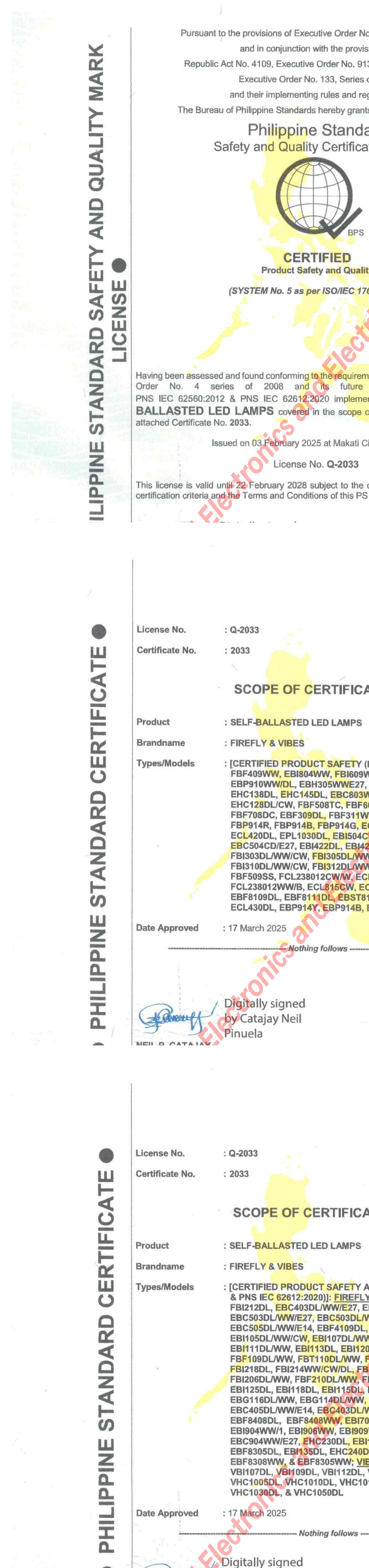 Firefly by Winland LED Filament Classic 9A Warm White 15000 hours ...