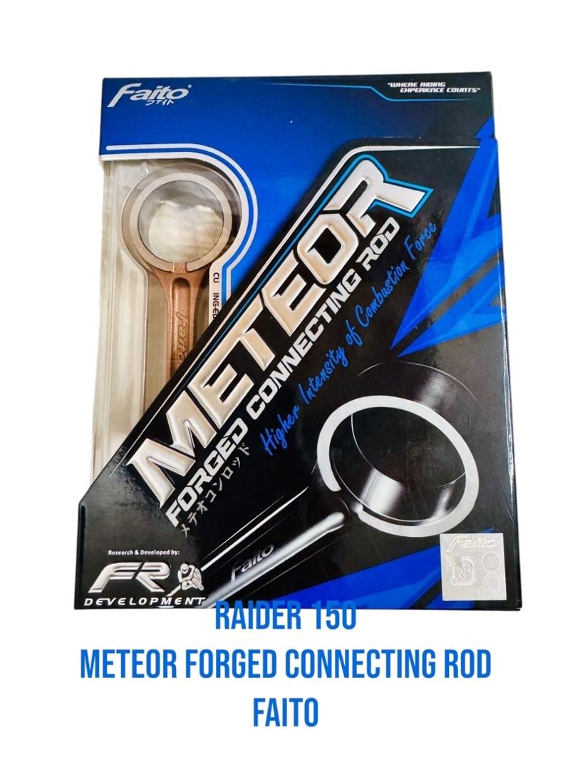 FAITO METEOR FORGED CONNECTING ROD RAIDER150 SUZUKI STD | Shopee ...