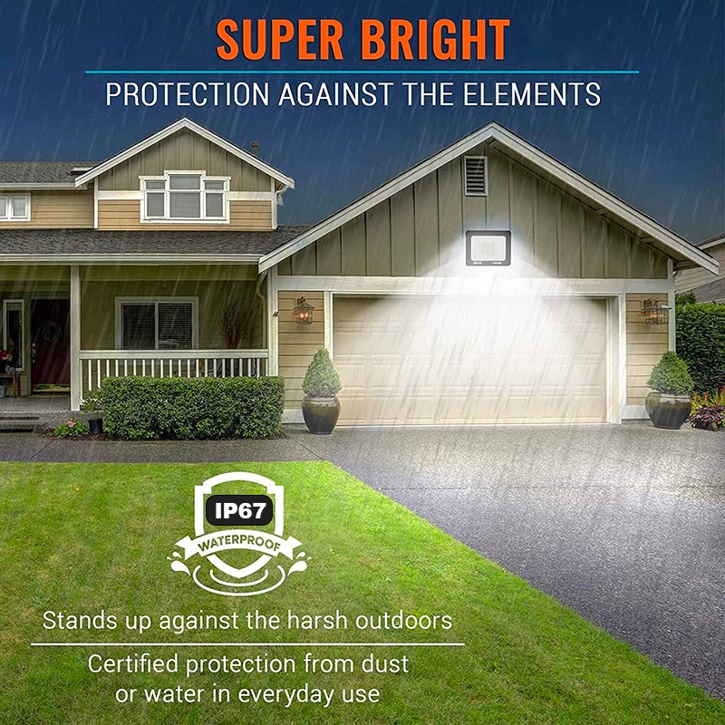 Buy 1 Take 1 Flood Light LED Outdoor Waterproof IP66 Spotlight 1400W ...