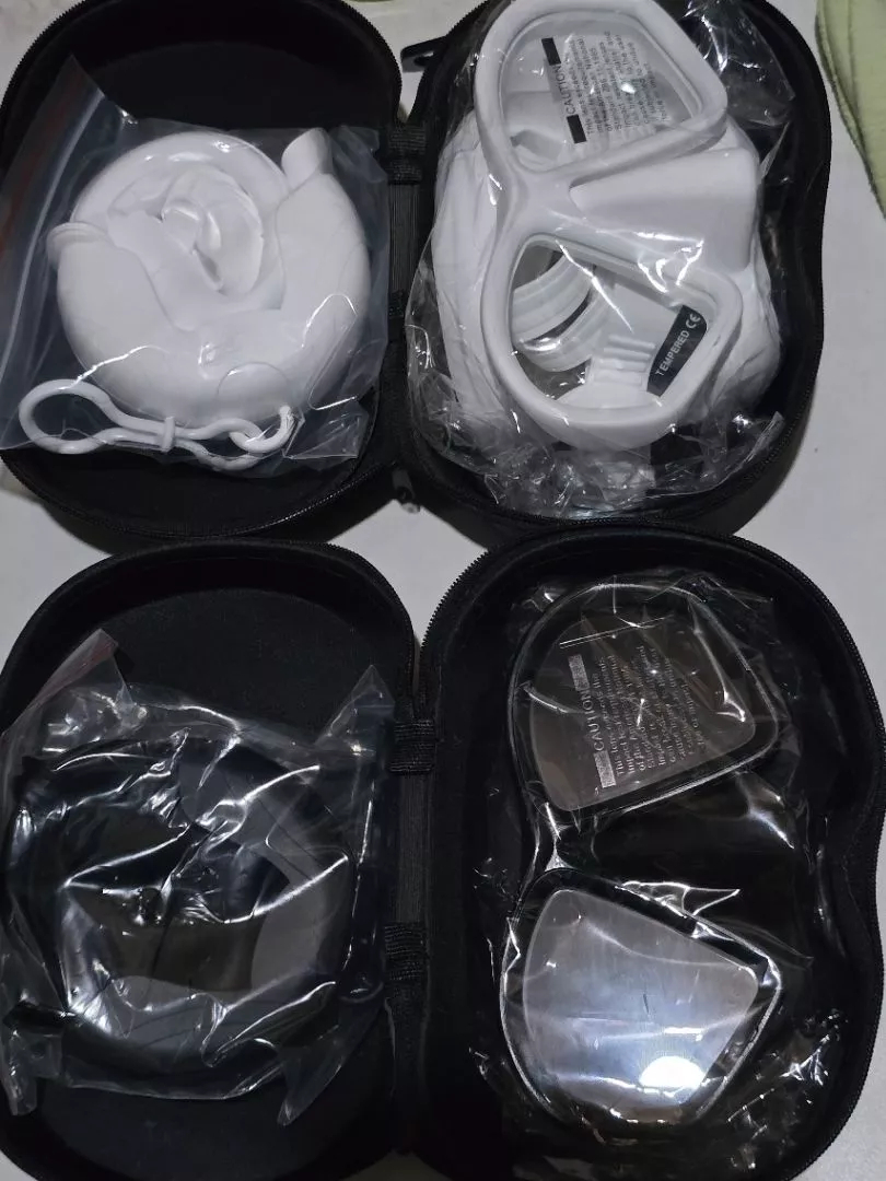 Diving Mirror Large Frame HD Adult Snorkeling Tempered Glass Liquid ...