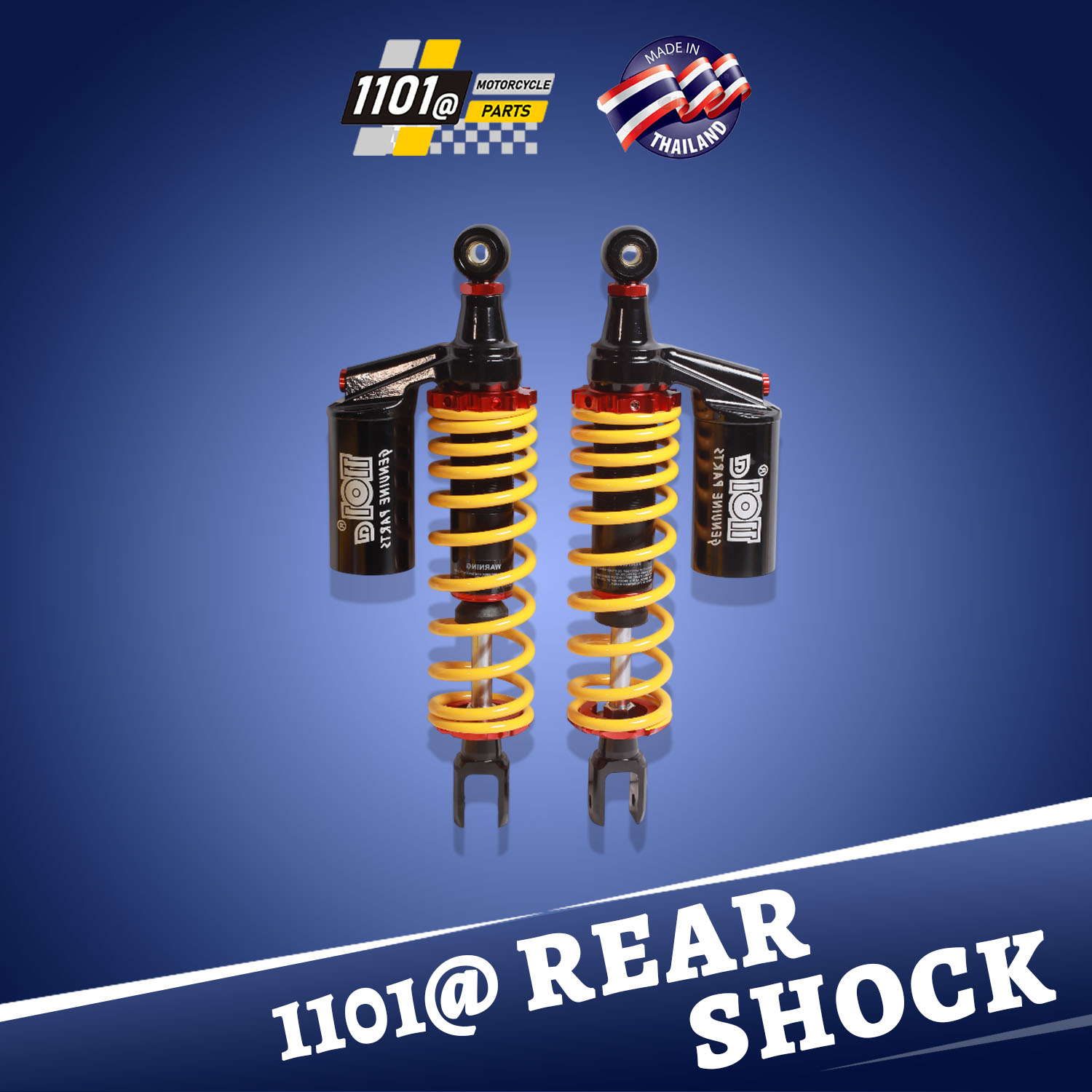 1101@Rear Shock 1Pair Multi-Size Adjustabl FOR YAMAHA NMAX V1 V2/AEROX ...