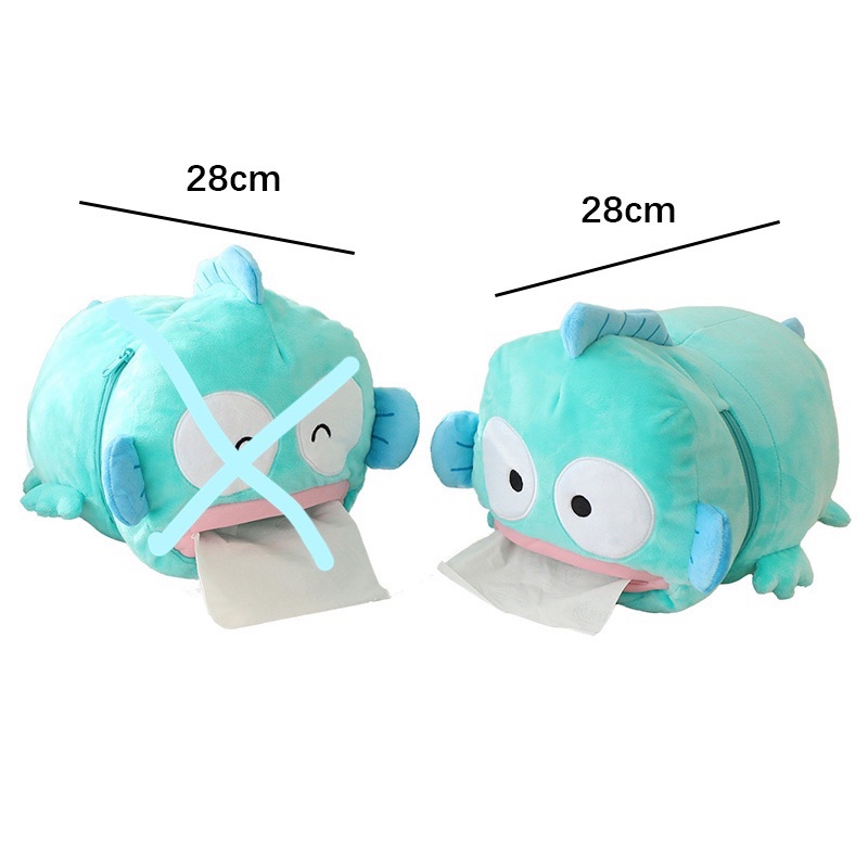 Sanrio Hangyodon - Premium Roll Tissue Cover Case | Shopee Philippines