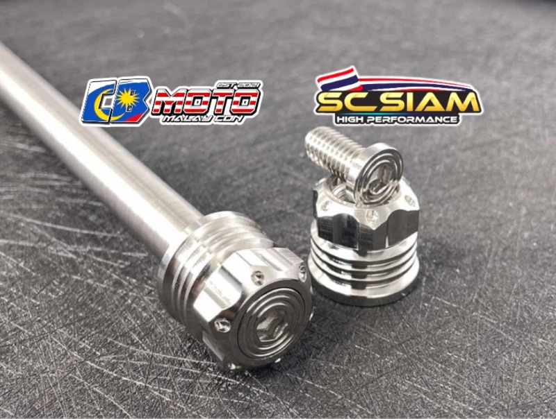 CNC FRONT AXLE EHE FOR PCX 150 160 & ADV 150 160 / WAVE REAR AXLE ...