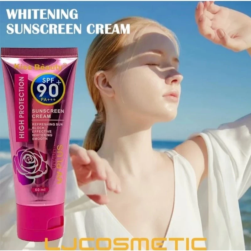 INSANNY ( SET OF 6 ) Kiss Beauty Facial Sunscreen Cream SPF 90 ...