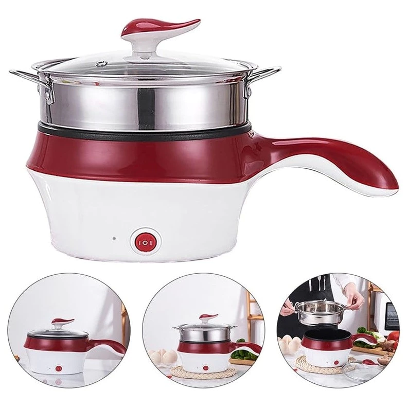 1.2L Mini Stainless Steel Grade Multi Cooker With Steamer Electric ...
