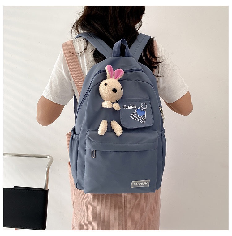 Mumu 9085 Cute Rabbit Girls Back Pack School Students College Bag For ...