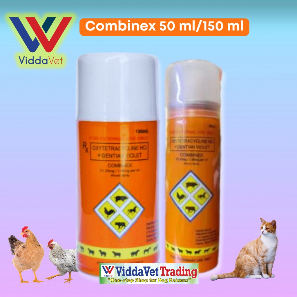 Combinex Wound Spray 50g for Dogs Combinex 150 ml Combinex wound spray ...