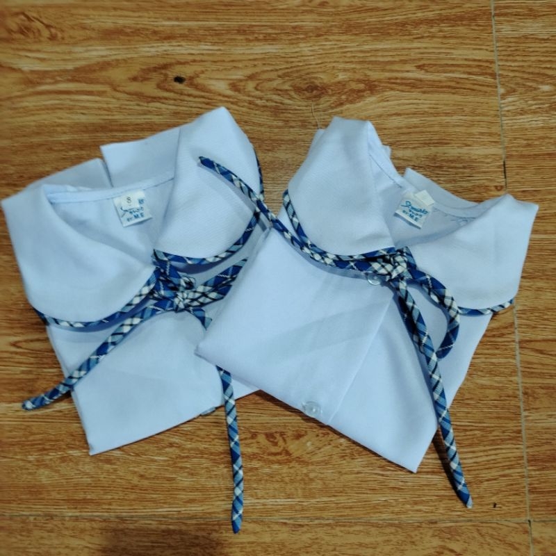 PIPING BLOUSE CHECKERD DONGGALO FOR SCHOOL UNIFORM KIDS GIRL TO TEENS ...